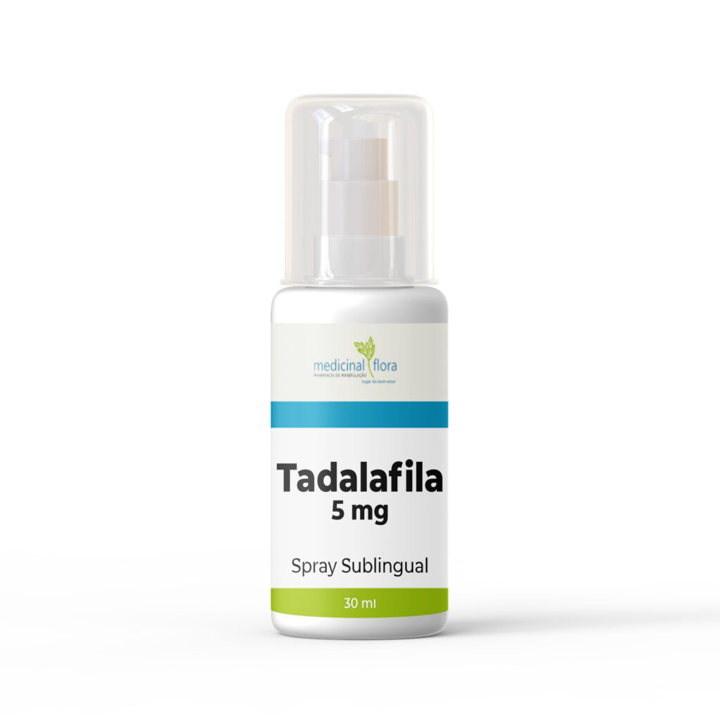 Tadalafila – Spray Sublingual (5 mg) – Medicinal Flora